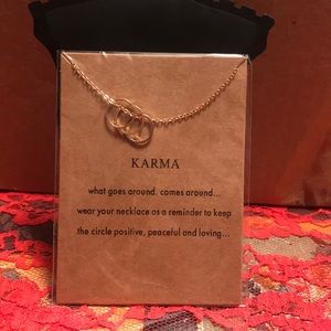 Jewelry | Karma Necklace | Poshmark